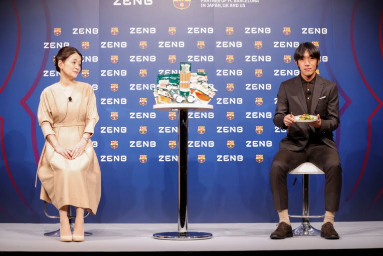 お酢のミツカン発！新ブランドZENBがFCバルセロナとパートナー契約。発表会に中村俊輔さんら登場 | SDGs MAGAZINE